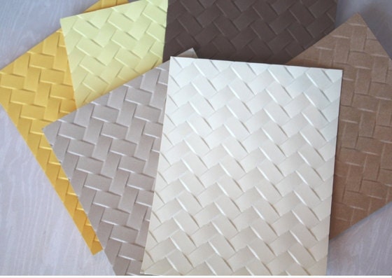 Woven Embossed Cardstock/ embossed cardstock/ embossed paper/