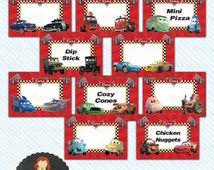 Unique cars food labels related items | Etsy