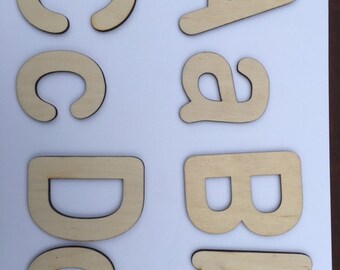 Laser cut letters | Etsy