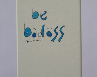 Be badass everyday | Etsy