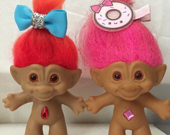 Red hair troll | Etsy