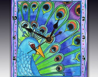 Whimsical clock | Etsy