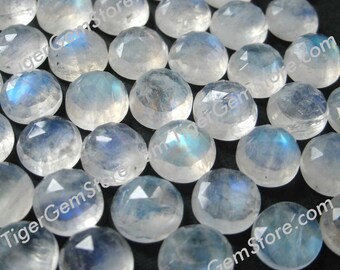 Rose cut moonstone | Etsy