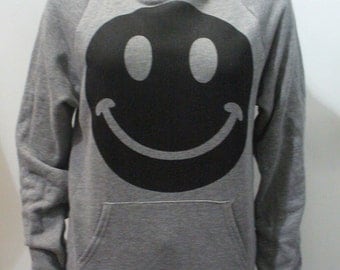 Smiley face hoodie | Etsy