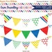 Bunting Clipart Graphics Instant Download Digital Clip Art