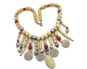 Oversized necklace | Etsy