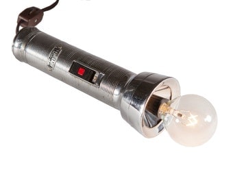 Silver flashlight | Etsy