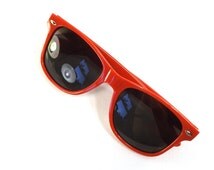Unique bright red glasses related items | Etsy