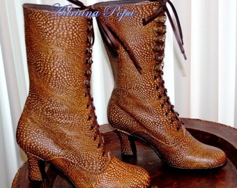 custom hand made Victorian boots par VictorianBoots sur Etsy
