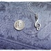 Silver Treble Clef Necklace Sterling Silver Treble Clef