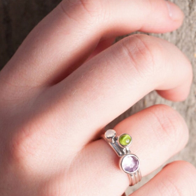 Silver and gold jewellery handmade in Orkney by AlisonMooreDesigns