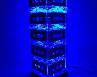 Unique Lighting Multi-color LED Cassette Mixtape Night Light