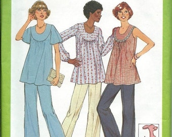 Butterick 6259 Misses 3 Hour Tabard Top by DawnsDesignBoutique