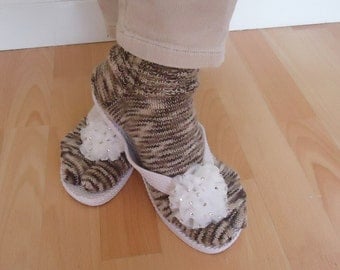 Flip flop socks | Etsy