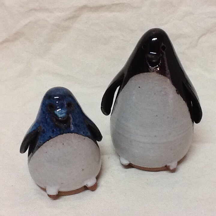 Stone Penguin Pottery by timrstout on Etsy