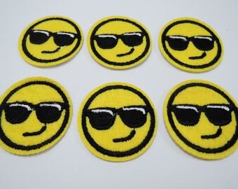 Unique emoji patches related items | Etsy
