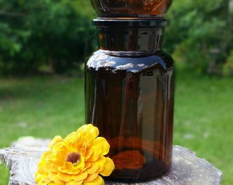 Apothecary jar | Etsy