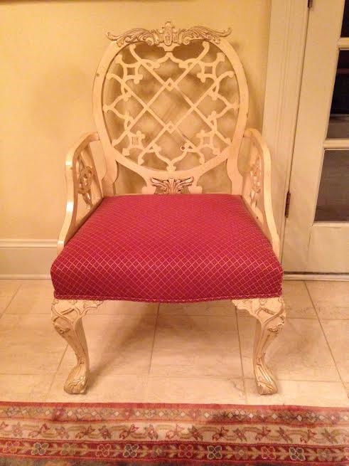 Pair Trellis Chairs by Century – Haute Juice