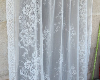 Lace curtains | Etsy