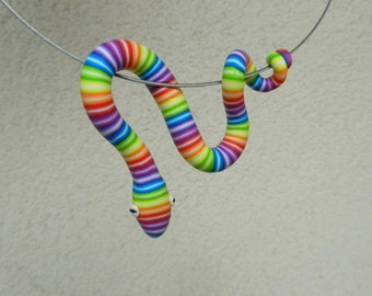 Rainbow snake | Etsy