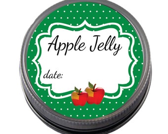 Apple jam label | Etsy