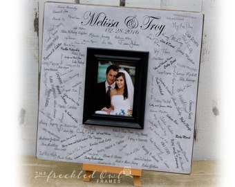 Guest book frame | Etsy