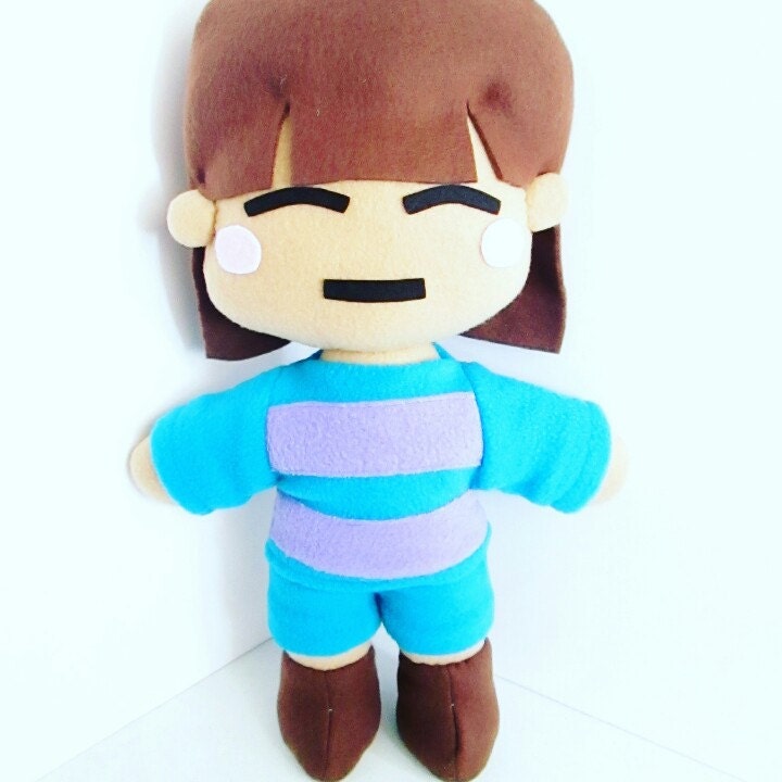 Frisk Plush Inspired by Undertale Unofficial Huggable Size