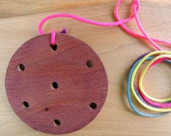 Unique lacing toy related items | Etsy