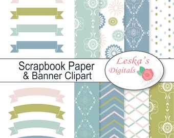 Purple digital paper: Purple Damask background by DigitalWork