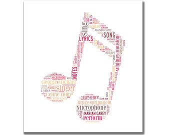 Musical notes | Etsy