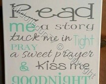 Popular items for read me a story sign on Etsy