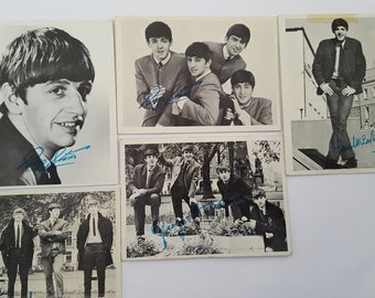 Beatles trading card | Etsy