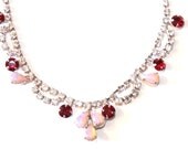 Popular items for rhinestone necklace on Etsy