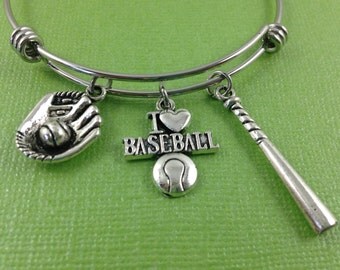 Baseball charms | Etsy