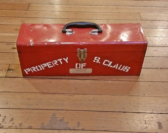 Items similar to Vintage motorcycle metal Tool Box - italian on Etsy