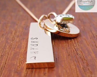 Rectangle pendant | Etsy