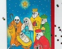 Unique funny skeleton card related items | Etsy