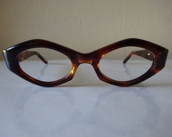 Hexagon eyeglasses | Etsy