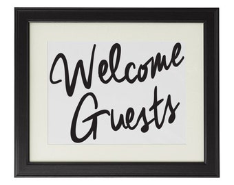 Welcome guests | Etsy
