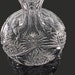 Crystal Cut Glass Decanter Pinwheel Pattern Leaded Crystal
