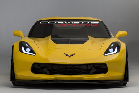 C7 Corvette Racing Windshield Decal by ZTRGRAPHICZ on Etsy
