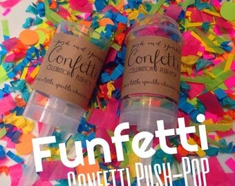 Unicorn Poop Confetti Celebration Push-Pops Confetti Party
