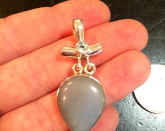 Angelite crystal | Etsy