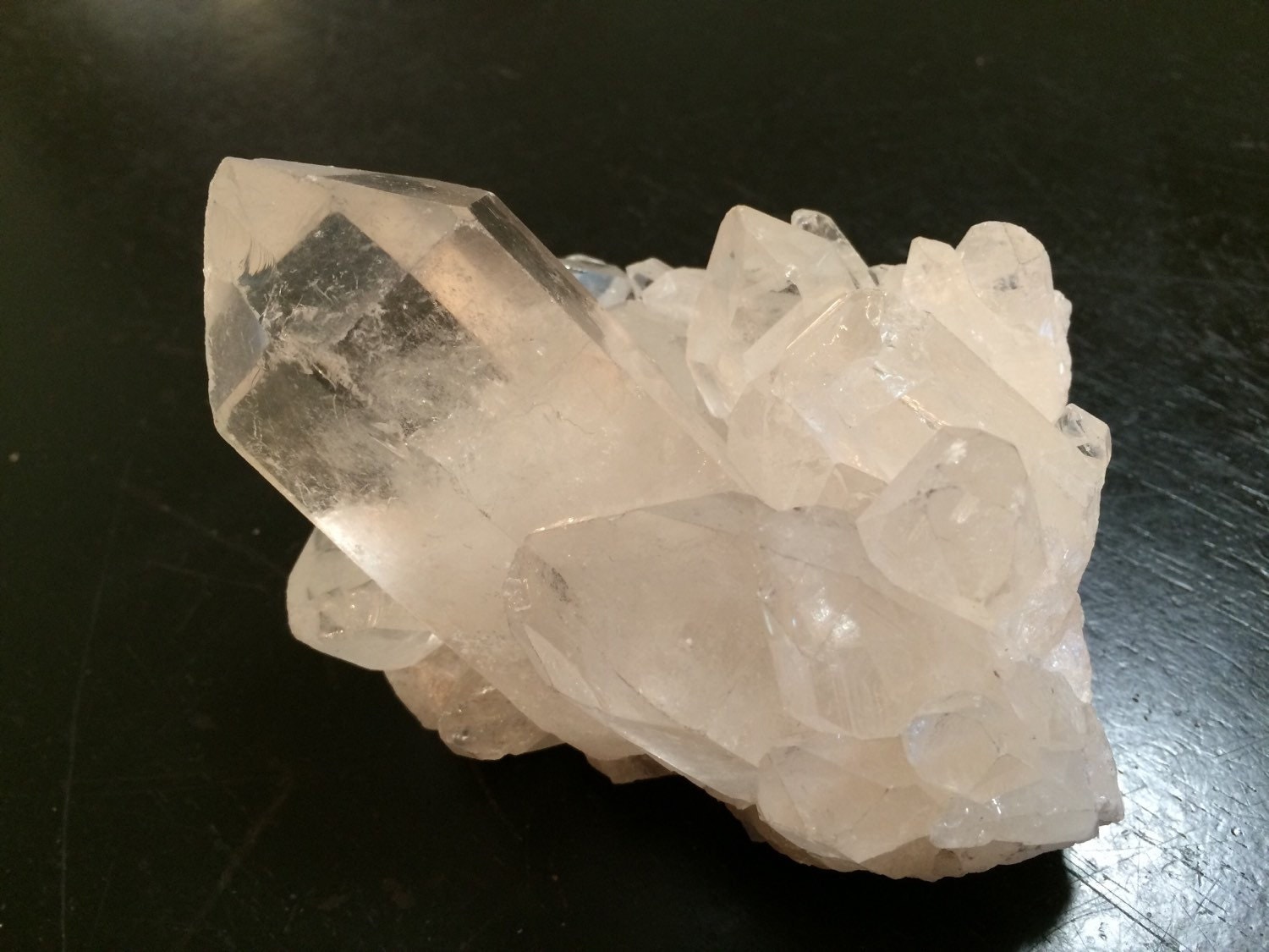Raw Quartz Cluster Quartz Cluster Crystal by NewMoonBeginnings