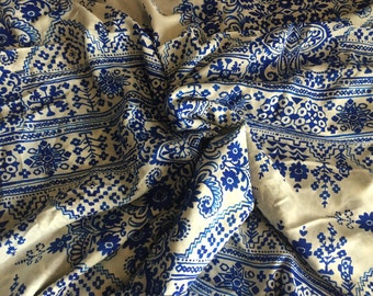 Rayon print fabric | Etsy