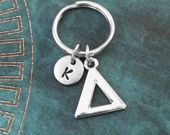 Delta keychain | Etsy