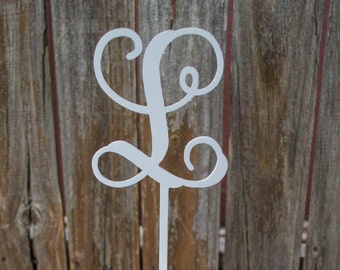 Letter l cake topper | Etsy