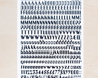 Letraset transfers | Etsy