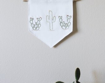 Cactus banner | Etsy