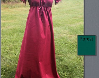 Unique forest green dress related items | Etsy